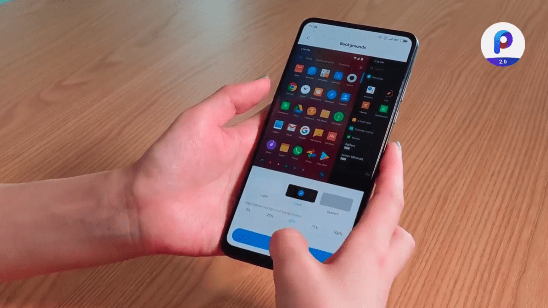 Um dos LAUNCHERS mais BONITOS e LEVES que já vi! (com TEMA ESCURO ...